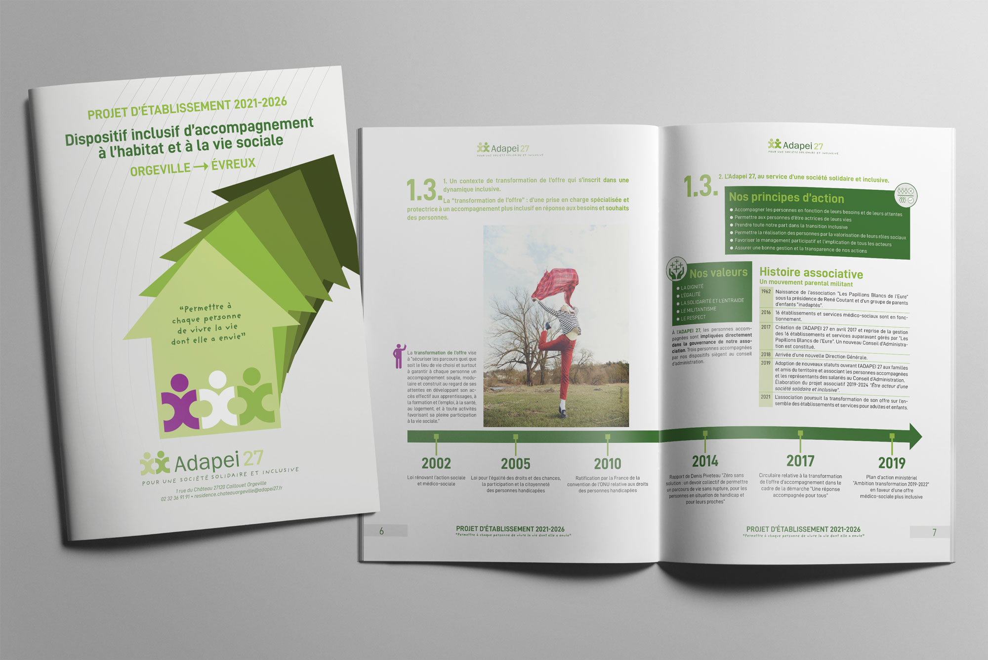 Création de brochure 32 pages - CG-graphisme studio graphique Rouen